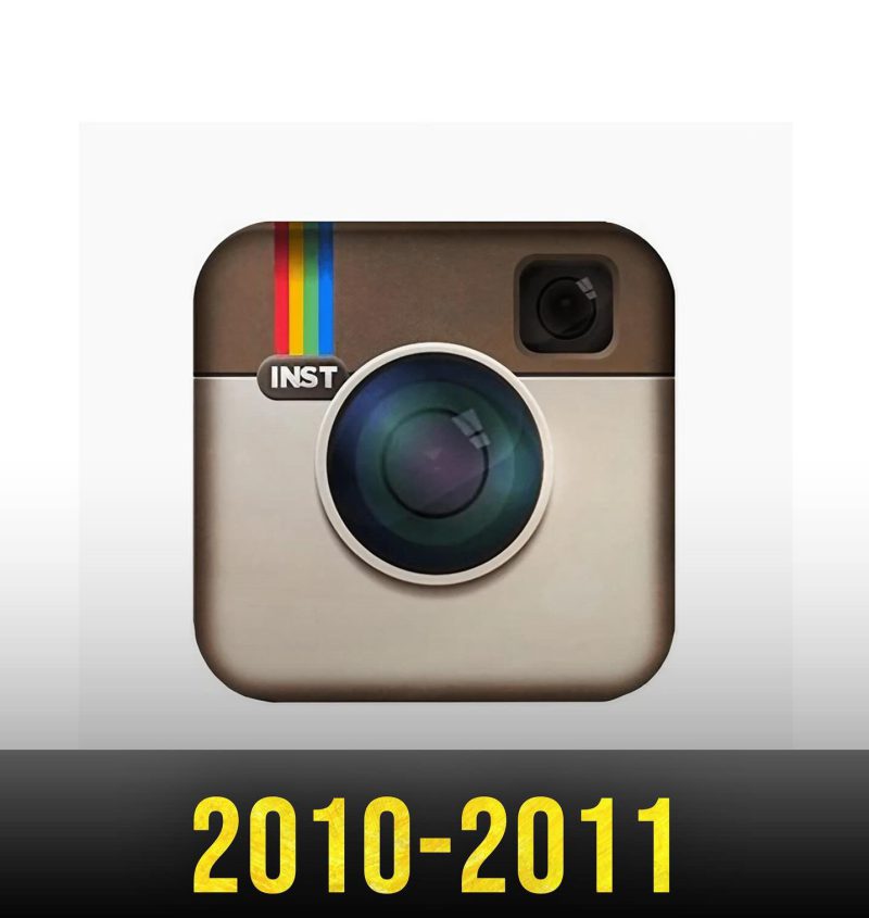 تکامل لوگوی اینستاگرام در طول سال‌ها